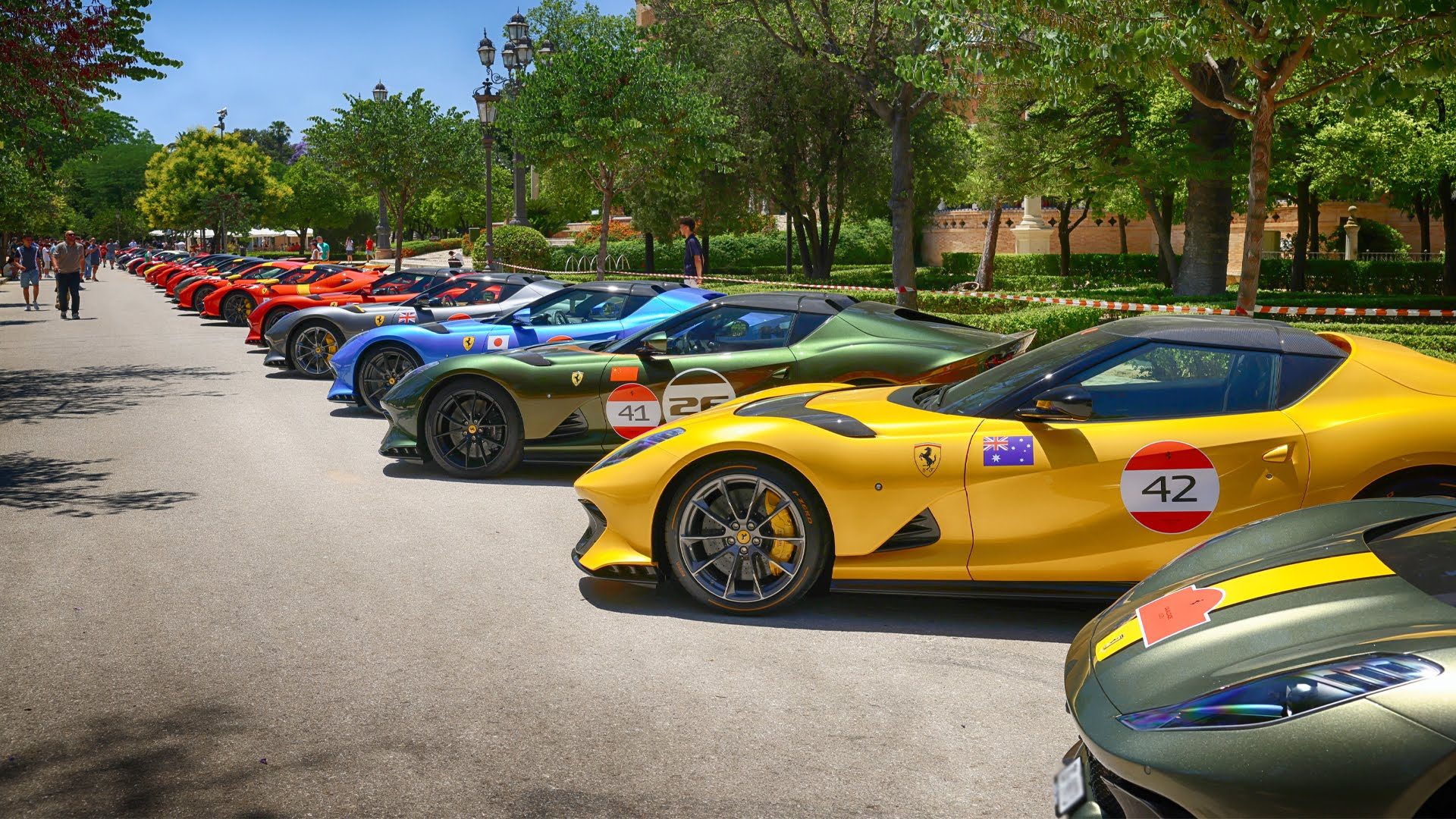 Ferrari Cavalcade 2025: Racing Through the Heart of Andalusia | Auto ...